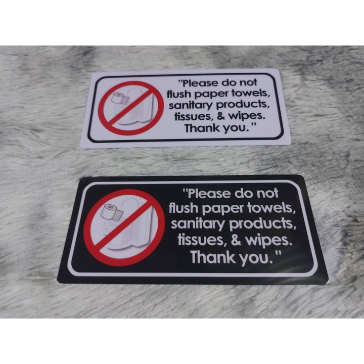 RESTROOM PVC SIGNBOARD | Lazada PH
