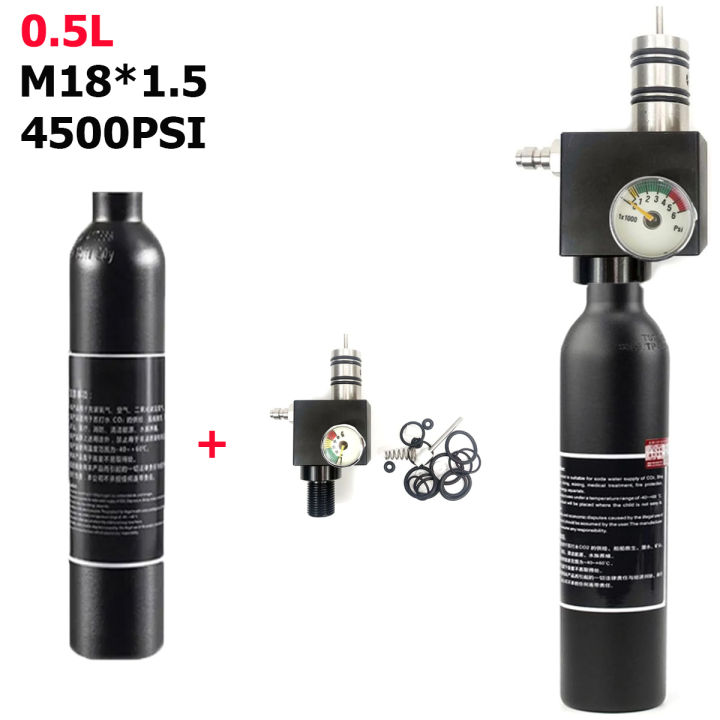 M18X1.5 Pcp Air Tank Paintball Pcp Cylinder Tank Aluminum Tank Air ...