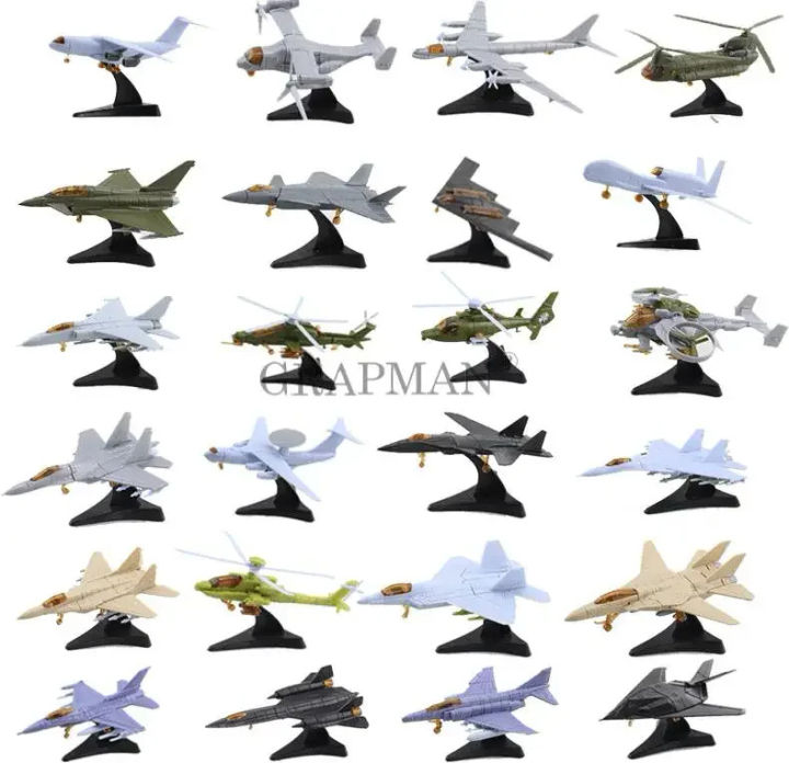 4D Lắp Ráp Mini Máy Bay Chiến Đấu F22 Su33 Mig29 Apache Scorpion Mô ...