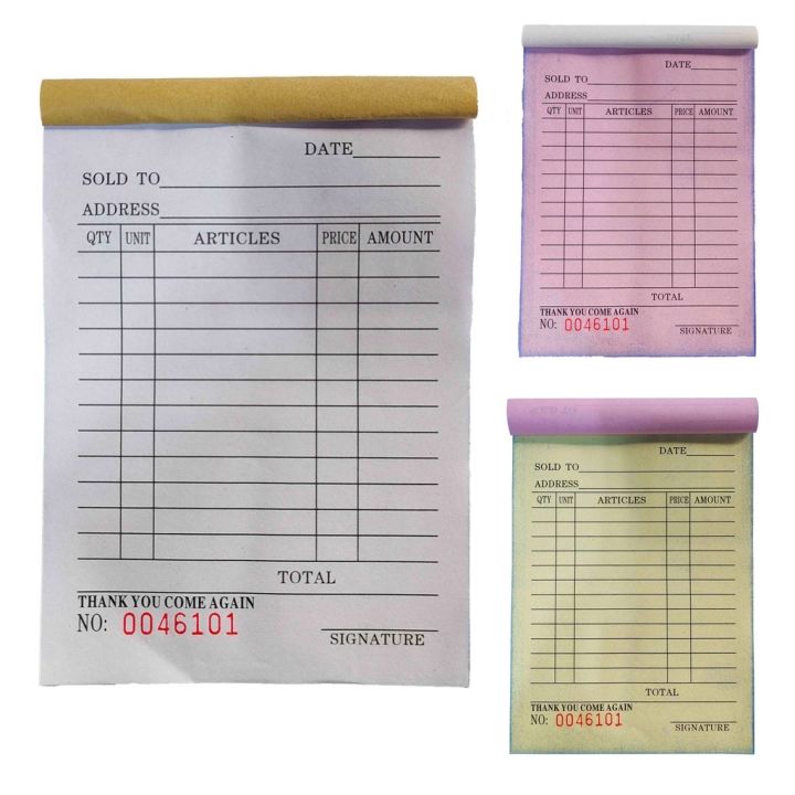 Small / Large Order Delivery Receipt Carbonless Copy Resibo | Lazada PH