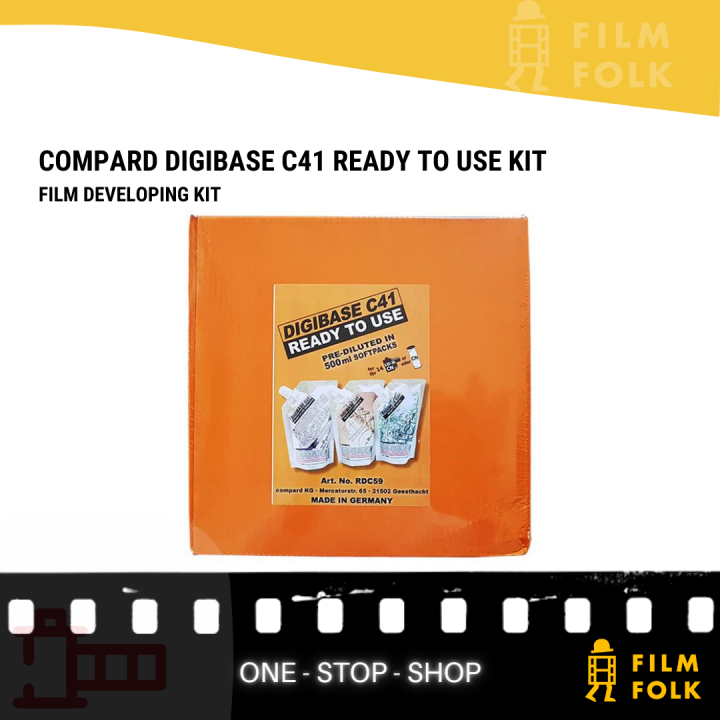 COMPARD DIGIBASE C41 READY TO USE KIT - FILM DEVELOPING KIT | Lazada PH
