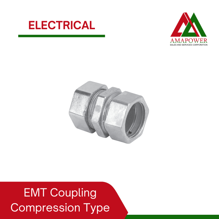 EMT Coupling Compression Type 1/2 (15mm) - 1 (25mm) | Lazada PH