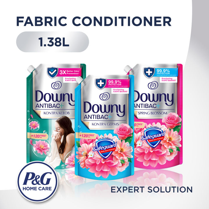 Downy Fabric Conditioner Kontra Germs Kontra Kulob Spring Blossom 1.38L ...