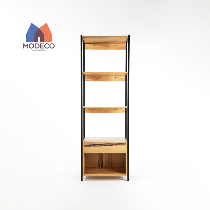 MODECO Mandy Minimalist Shelf Furniture Rack (Black) | Lazada PH