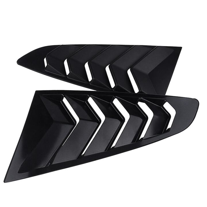 Window Louver Shutter Cover Trim Rear Window Louver Cover For 2015-2022 ...