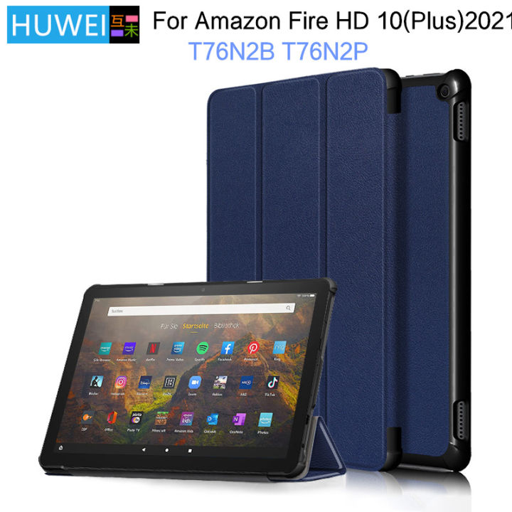 HUWEI เคสอัจฉริยะสำหรับ Amazon Kindle Fire HD 10 HD10บวก2025 10.1 ...