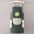 Celana Dapur Motif Lemon Poliester Tahan Air dengan Kancing Adjustable ...