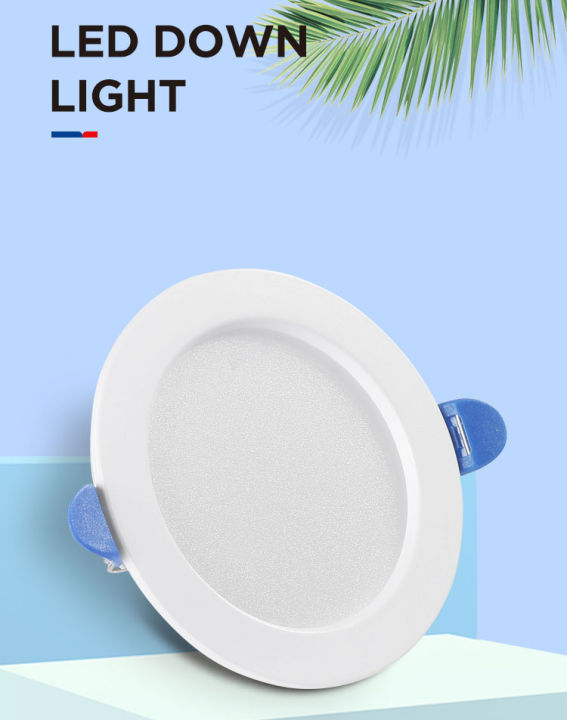 Decovolt 9watts 9000k LED Downlight Recessed Pin Lights Panel Ceiling ...