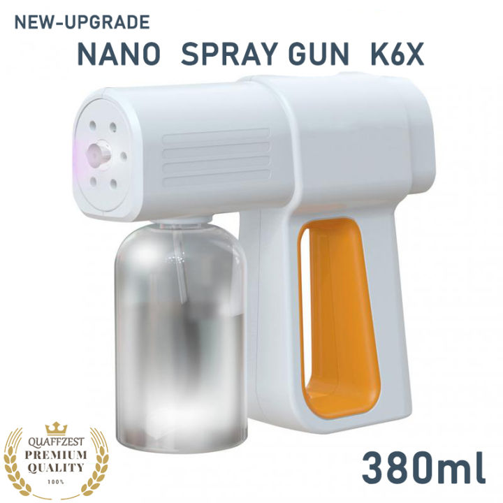 Nano Spray Handheld Rechargeable Portable White Nano Disinfectant Blue ...