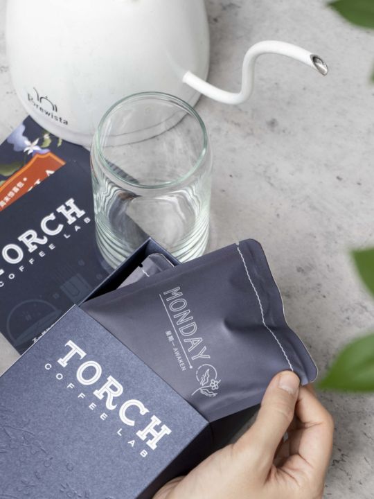 Torch coffee tasting 7-day hanging-ear coffee 6 kinds of mixed packages ...