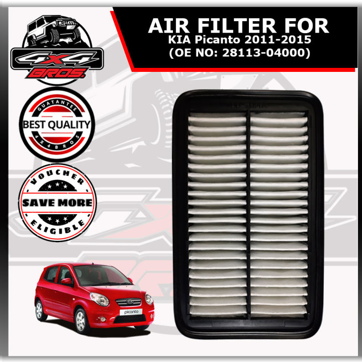 AIR FILTER For KIA PICANTO 2011-2015 (28113-04000) | Lazada PH