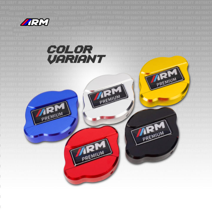 Arm Radiator Cap Cover V2 Premium Design Aluminum Full CNC Universal ...