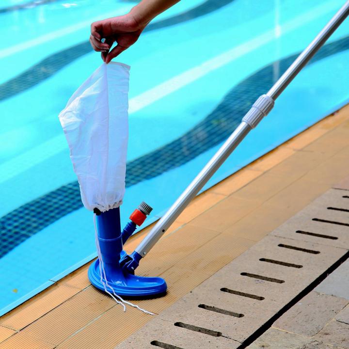 Hierly Swimming Pool Portable Deluxe Jet Pool Vacuum Underwater Cleaner ...