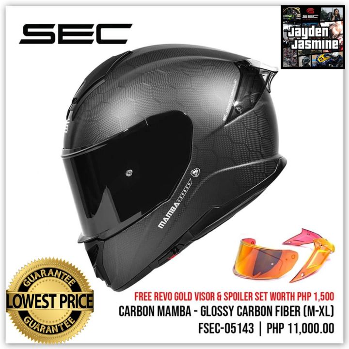 Sec carbon mamba helmet | Lazada PH