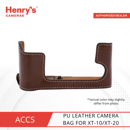 PU Leather Camera Bag Case for Fujifilm XT-10/XT-20 - Henry's Cameras ...