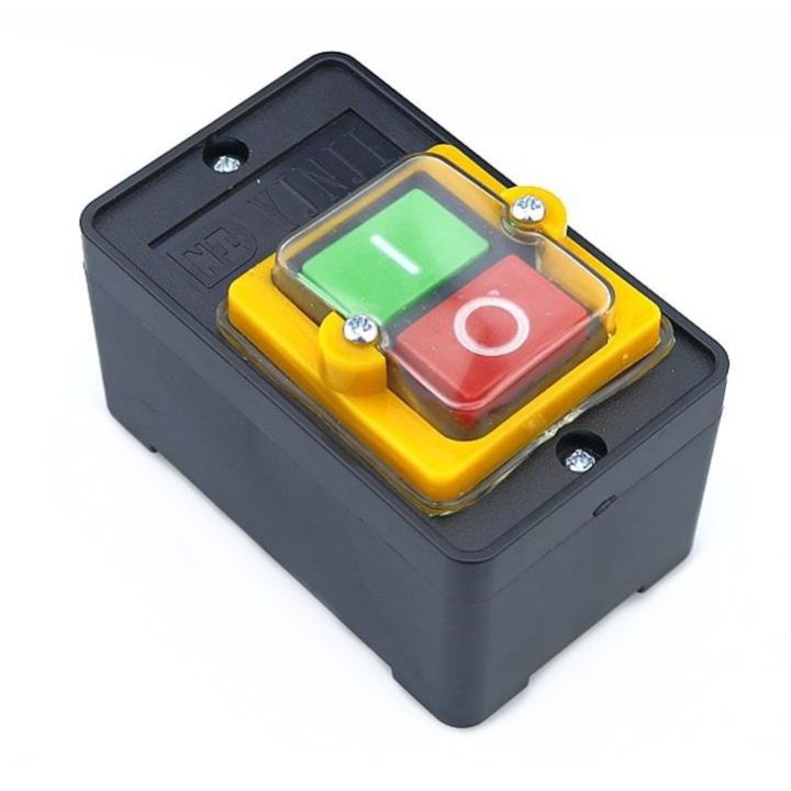 On Off Water Proof Push Button Switch 10A 250V 380V Waterproof PushButton for Cutting Machine ...