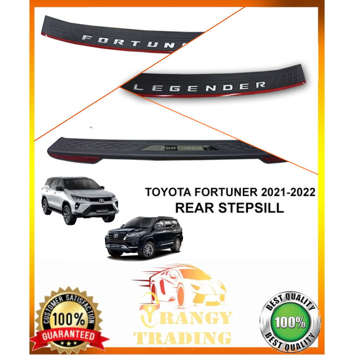 Toyota Fortuner 2021 to 2023 OEM Rear Stepsill FORTUNER / LEGENDER / w ...
