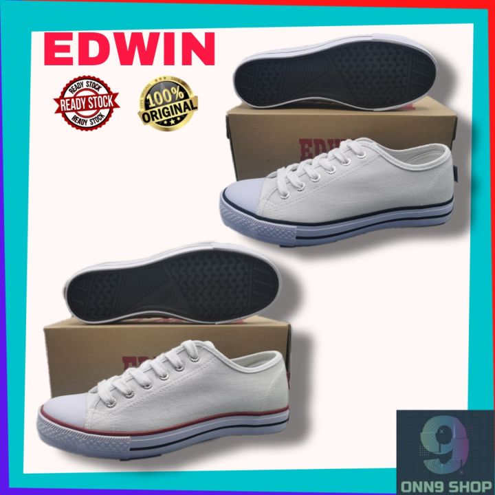 [CLEARANCE]EDWIN 201/202 WHITE SCHOOL SHOES READY STOCKS/KASUT SEKOLAH ...