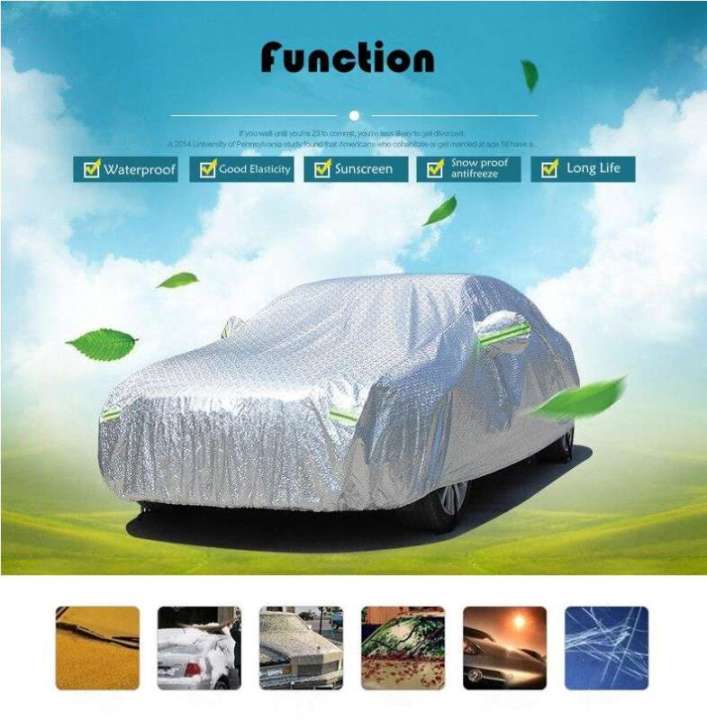 Universal Waterproof CAR COVER High Quality Oxford Cloth for SEDAN ...