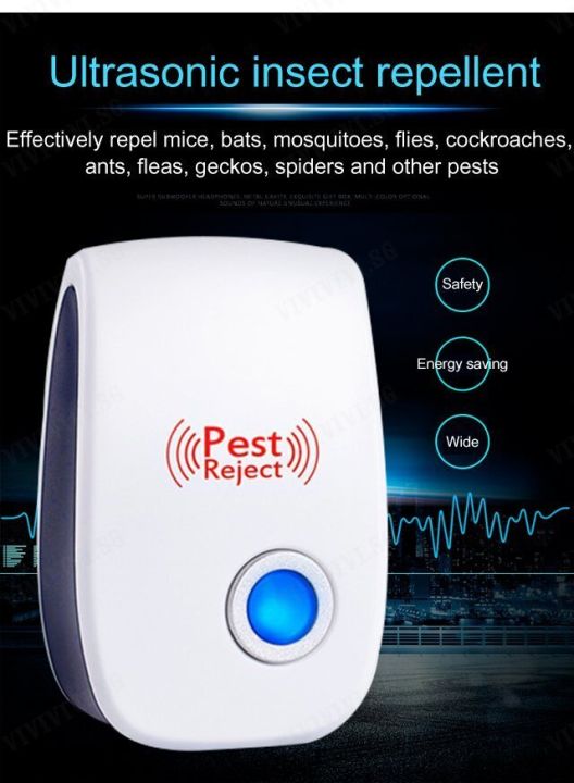 Ultrasonic Electronic Insect Repellent Insect Spiders Mosquito Control ...
