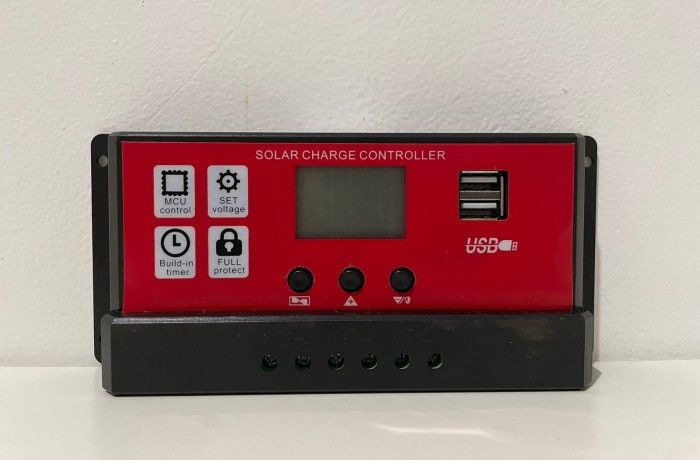 SOLAR PANEL CHARGER CONTROLLER 30A PANEL SURYA 12V 24V INTELLIGENT PWM ...