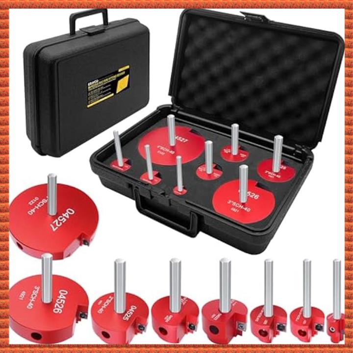 (FSGU) 8Pcs PVC Pipe Reamer Kit , PVC Fitting Saver, PVC Socket Saver ...