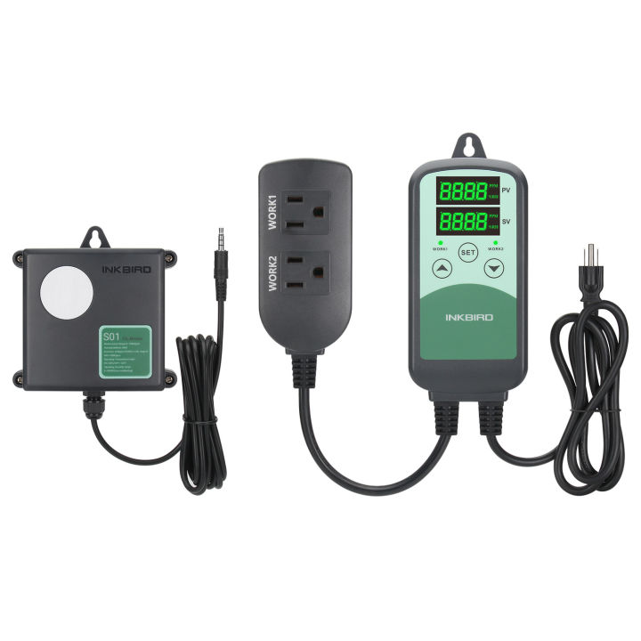 Inkbird ICC-500T CO2 Controller CO2 Meter Carbon Dioxide Controller for ...