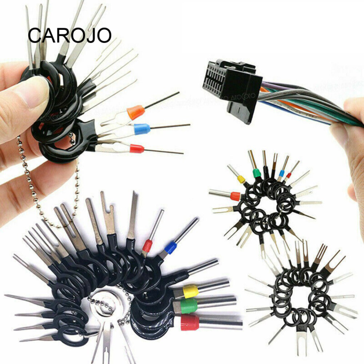 21Pcs Car Terminal Removal Kit Wiring Crimp Connector Pin Extractor ...