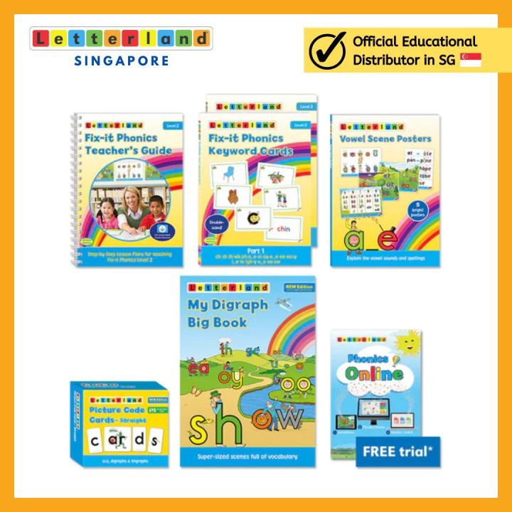 Letterland Fix-it Phonics - Level 2 - Teacher's Pack (2nd Edition ...