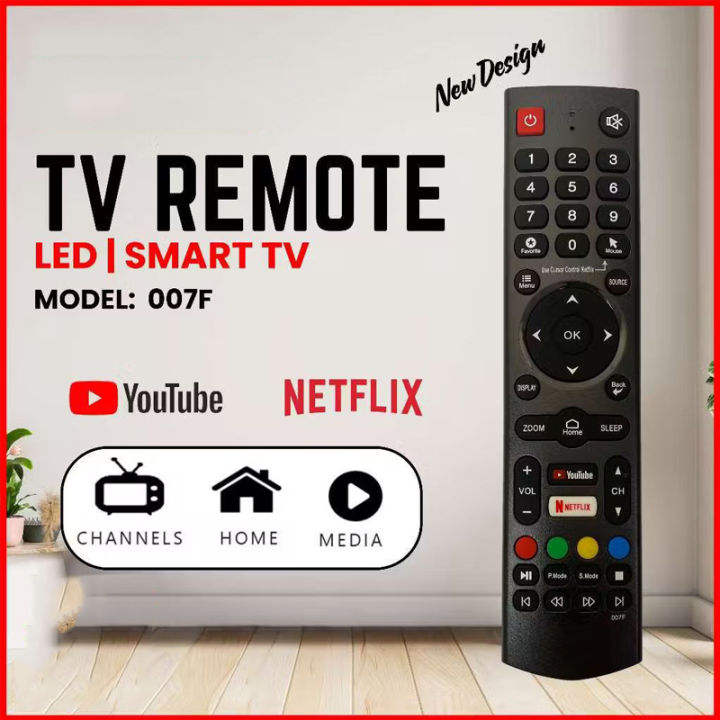 Remote For Nvision N.vision LED TV Smart TV 007F | Lazada PH