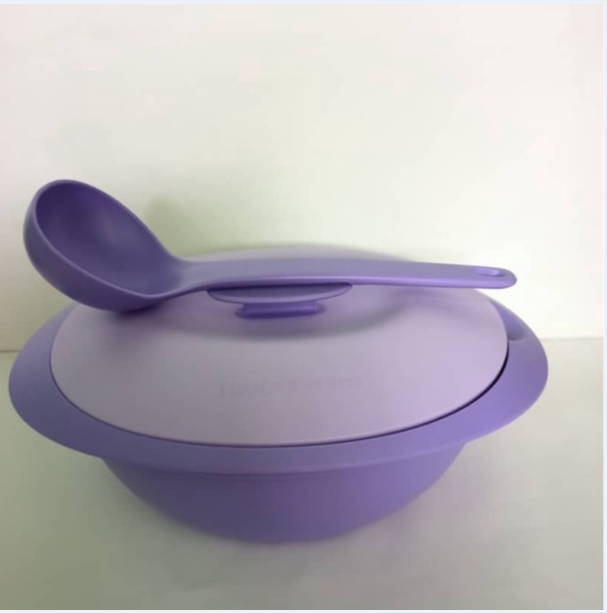 Tupperware Petit Blossom 1800ml with spoon 1 pc (Microwaveable) | Lazada