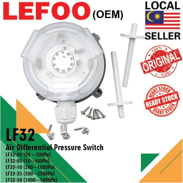 LEFOO DIFFERENTIAL PRESSURE SWITCH, AIR FLOW SWITCH,Differential ...