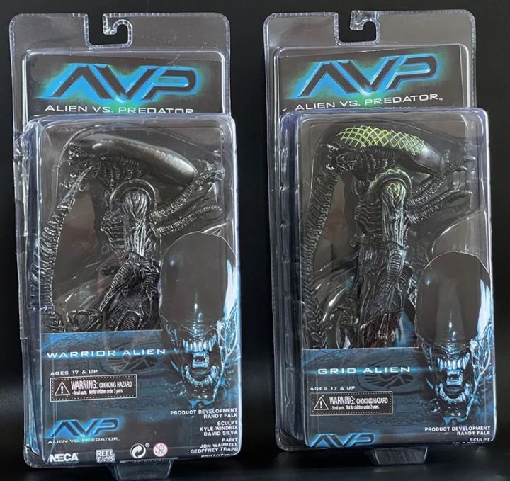 Warrior Alien NECA Figure Grid Alien VS Predator Xenomorph Warrior ...