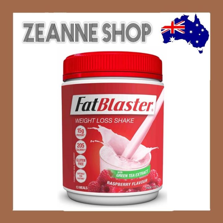 [Ready Stock EXP 01/2026] FATBLASTER Weight Loss Shake Raspberry ( 430g ...