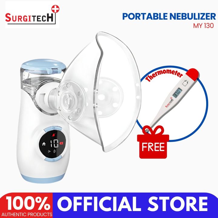 Surgitech Mesh Nebulizer Portable Nebulizer MY130 FREE DIGITAL ...