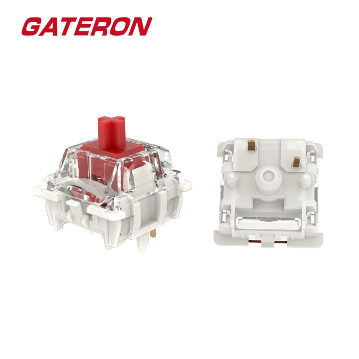 GATERON G Pro 3.0 Red Linear Switches RGB Pre-lubed 45gf 5 pins for ...
