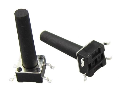 TACTILE BUTTON 18MM / PUSH ON 6X6X18MM SMD MOMENTARY | Lazada Indonesia