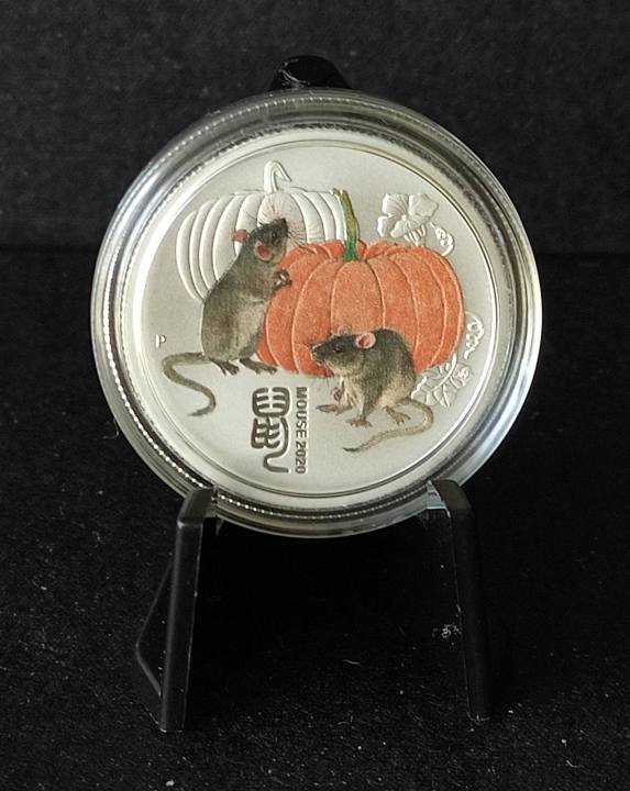 2020 Australia Lunar Mouse 1/4 oz Colorized BU in Capsule | Lazada PH