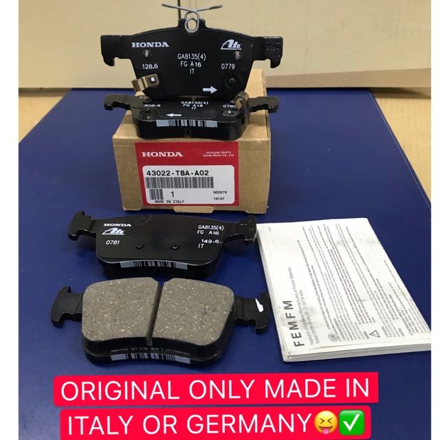 ORIGINAL HONDA CIVIC FC TEA TBA 1.5L VTEC TURBO & 1.8 N/A (2016>) REAR ...