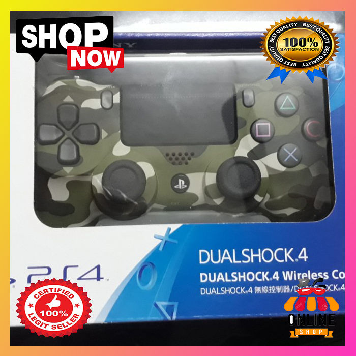 Playstation 4 ps4 dualshock 4 controller green camouflage | Lazada PH