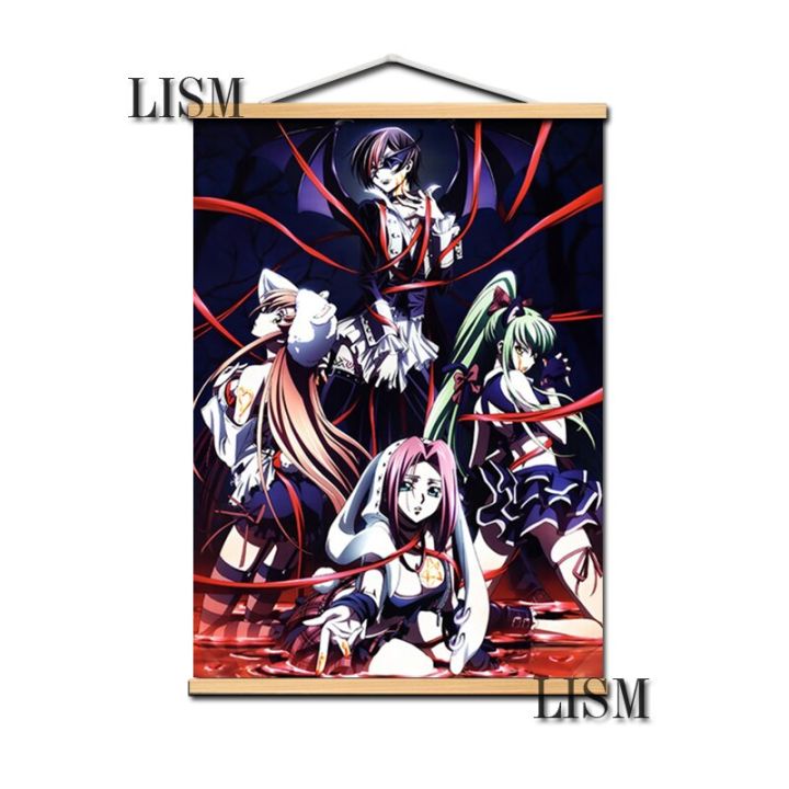 Anime Poster CODE GEASS Lelouch Lamperouge knight of seven C.C. Wall ...