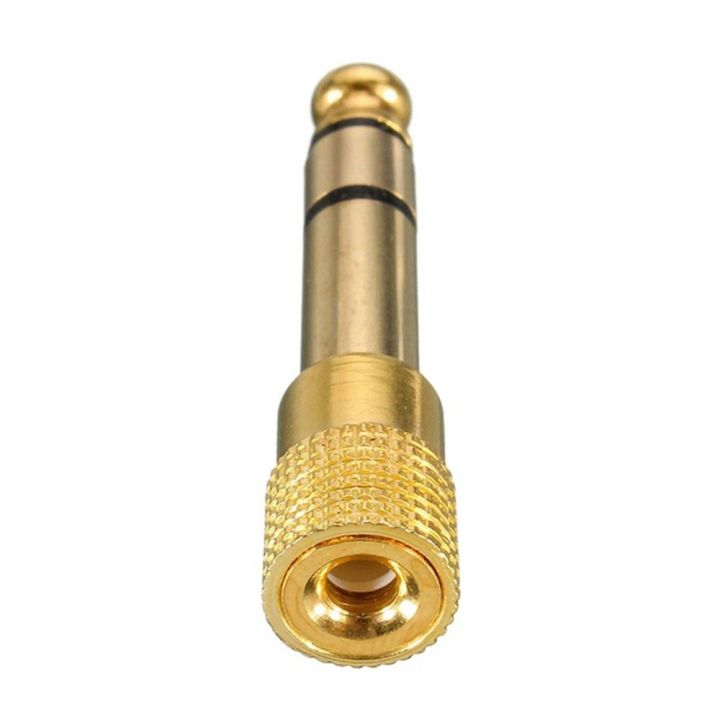 SPINACH Gold Plated Aux Cable 3.5MM Female 6.5MM Male Socket Plug ...