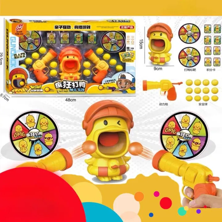 Toys for Kids Duck Shooting Competition Game with Movable Target Parent ...