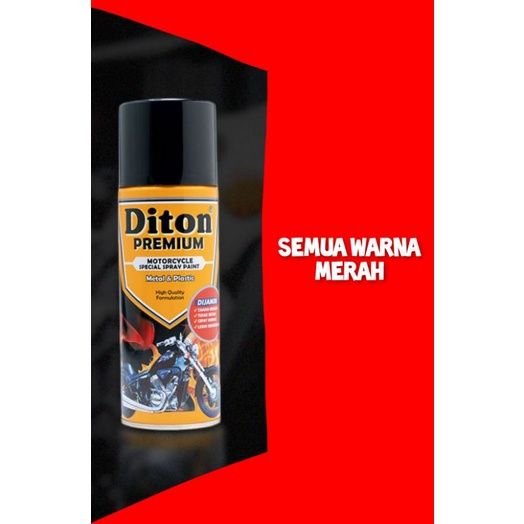cat semprot pilok pilox diton premium 400cc varian merah merah gloss ...