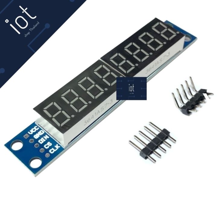 7 Segment 8 bits Display Module MAX7219 0.36" | Lazada.co.th
