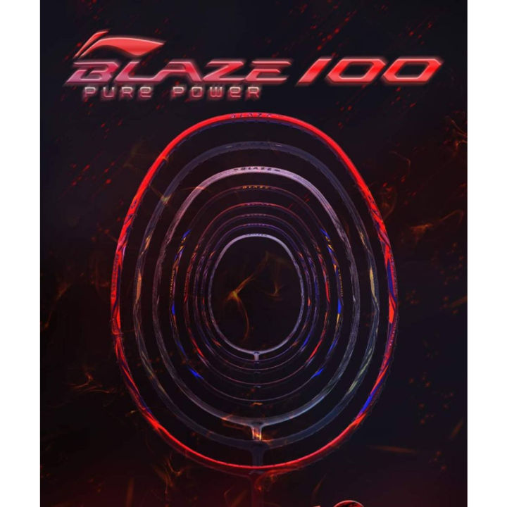 ไม้แบดมินตัน Li-ning Blaze 100 แถมเอ็น+ซอง+กริปยาง | Lazada.co.th