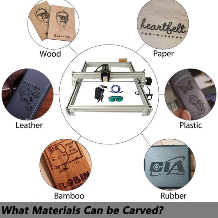 DIY Laser Engraver Machine 2500MW CNC 15W Big Power Laser 50*40cm ...