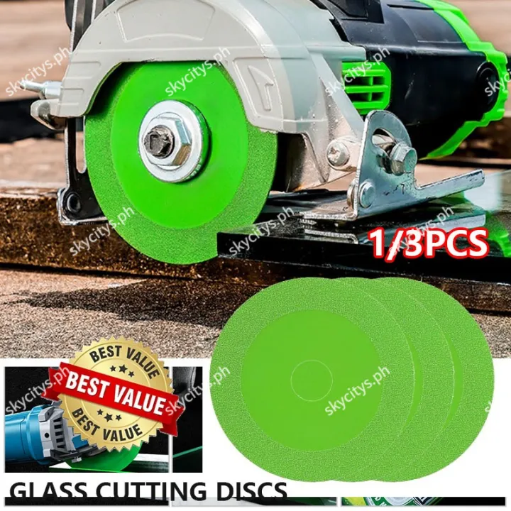 3pcs Glass Cutting Disc Universal 4inch 100mm Ultra-Thin Diamond Saw ...