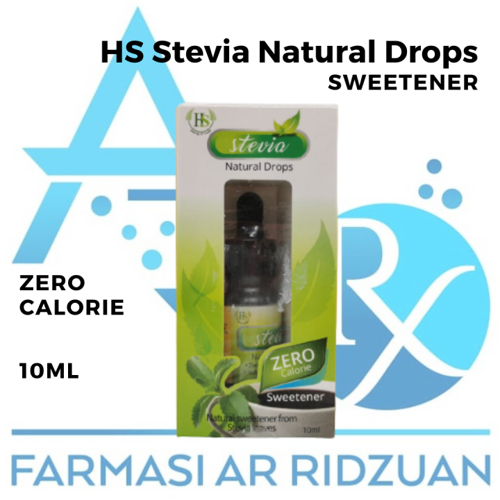 HS Stevia Natural Drops Sweetener | Lazada