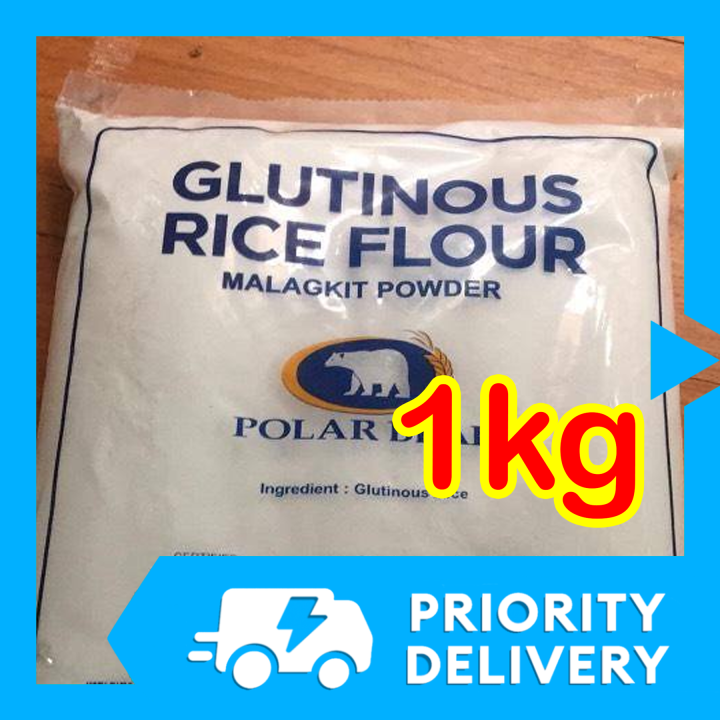 1kg Polar Bear GALAPONG Malagkit Powder Glutinous Rice Flour (2x 500g ...